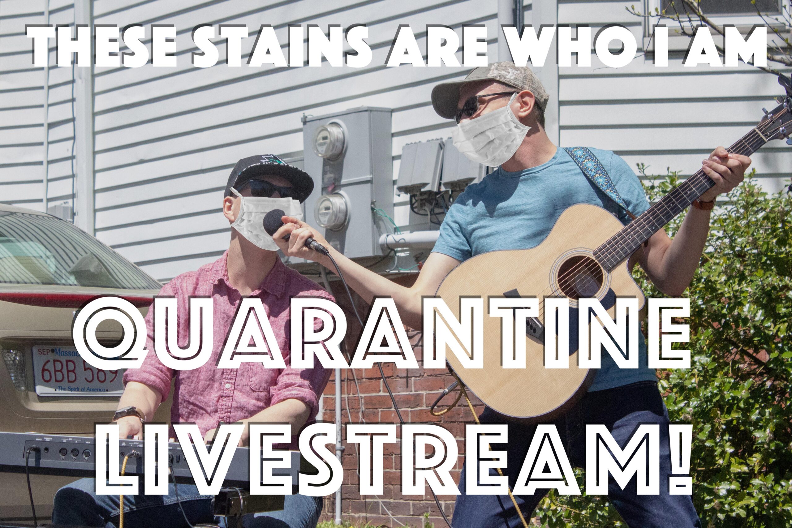 EP Release/Quarantine Livestream – These Stains Are Who I Am