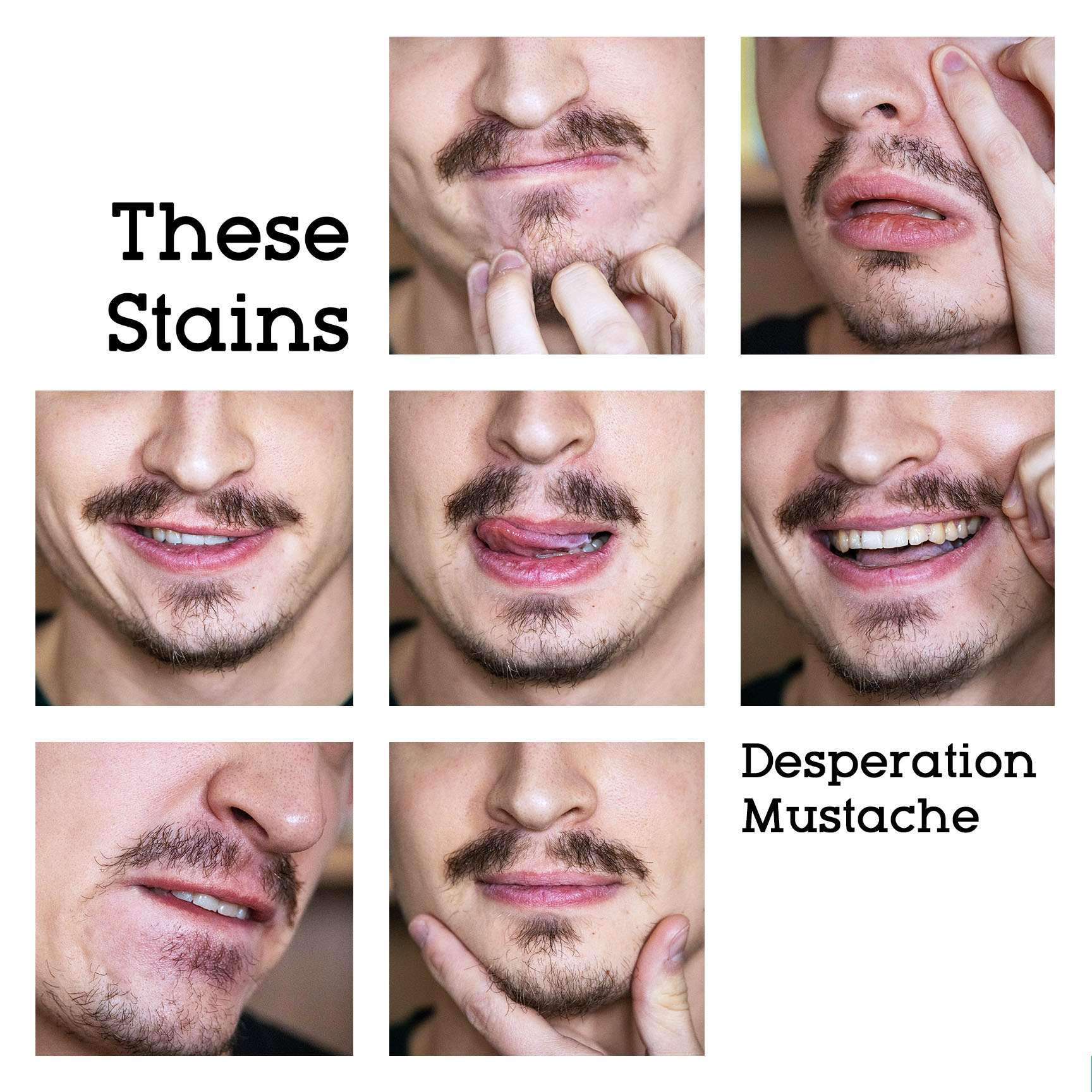 New Song: “Desperation Mustache” – These Stains Are Who I Am